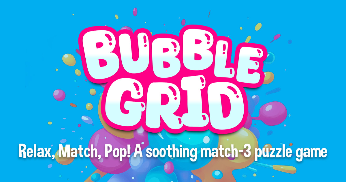 Bubble Grid - Match 3 tile puzzle game | Scratchmark Games